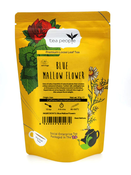 Blue Mallow Flower - Loose Herbal Tea – Tea People