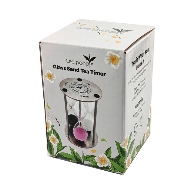 Glass Sand Tea Timer – Tea People