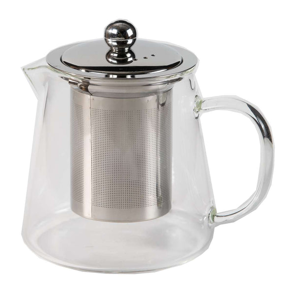 500ml Clear Glass Teapot with Infuser for 2 | Tea People